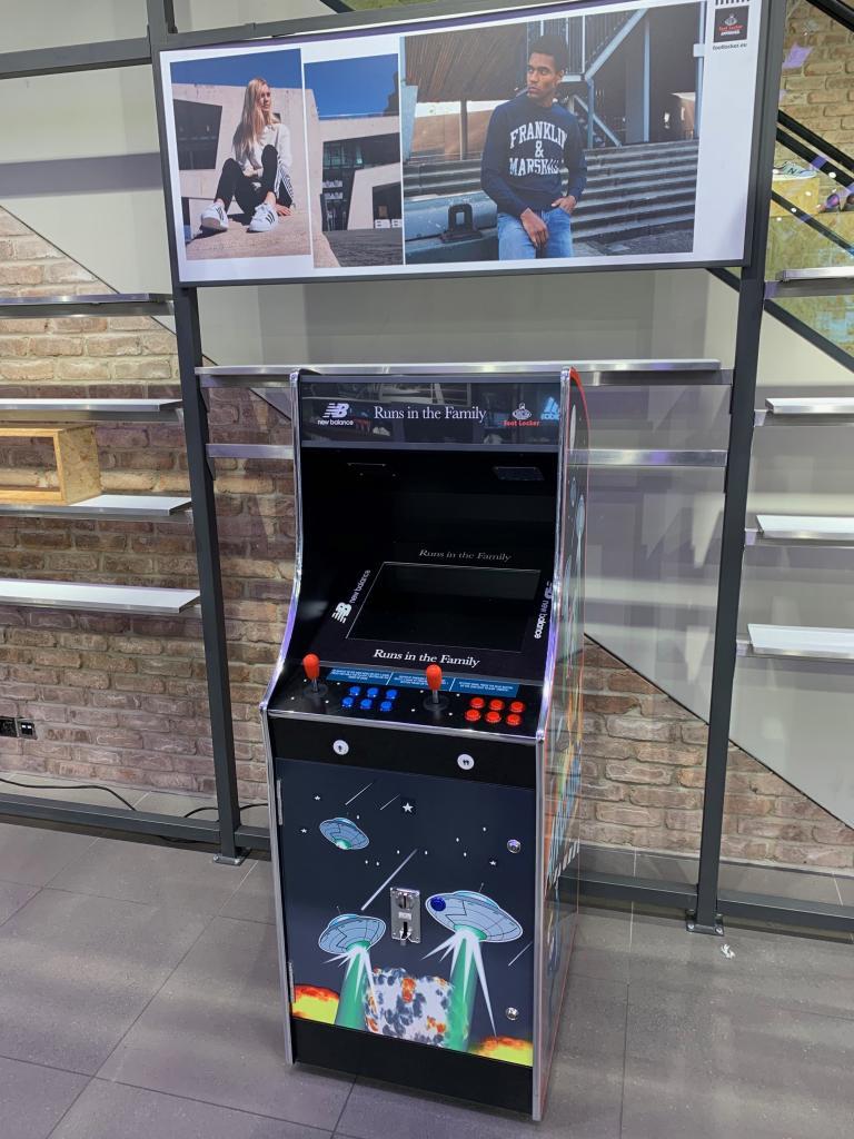 Branded Retro Arcade Game