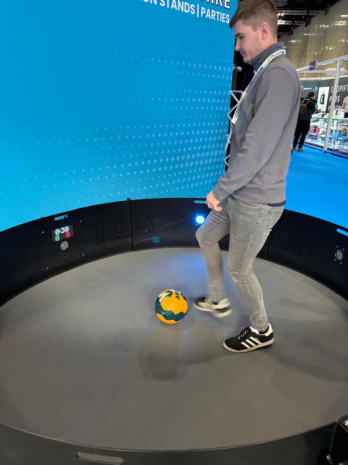 Fast Feet Football Hire - Branded Expo Games | London & UK